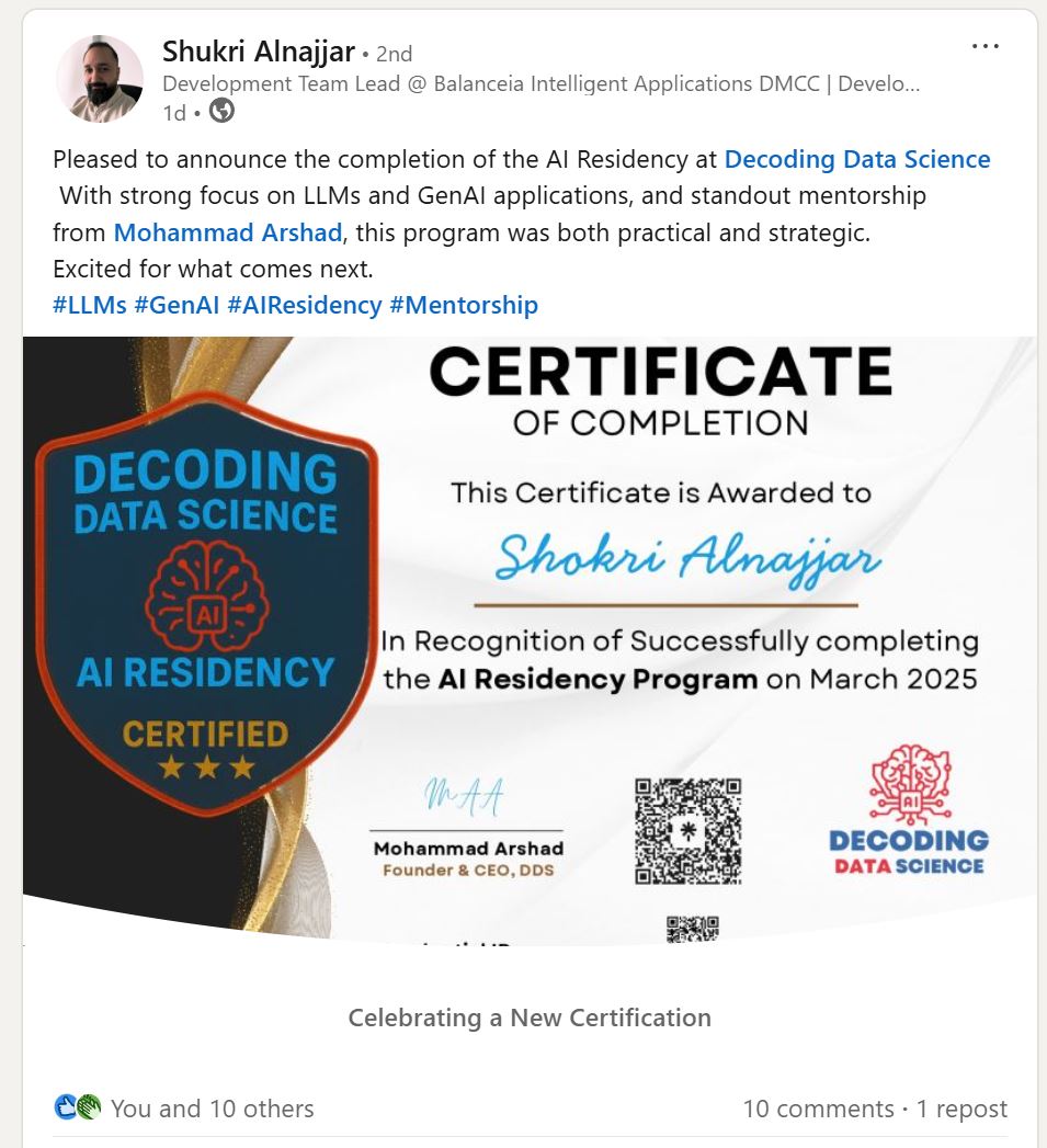 AI Residency Program
