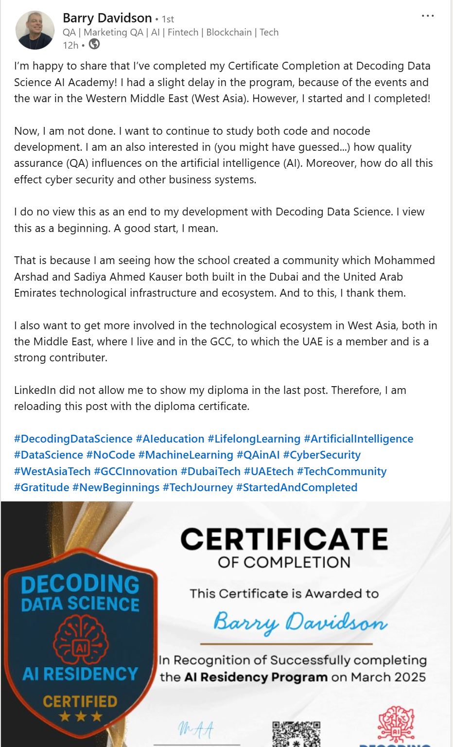 AI Residency Program