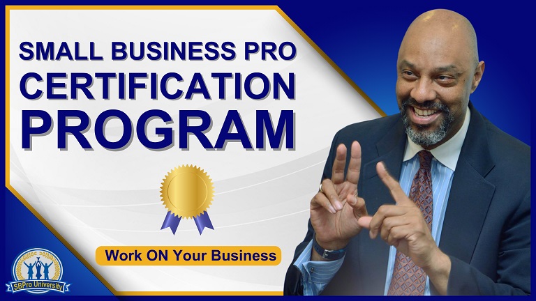 Small Business Pro Certification Program