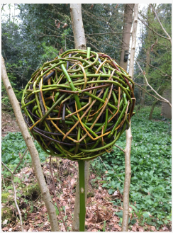 HOW TO WEAVE A WILLOW SPHERE